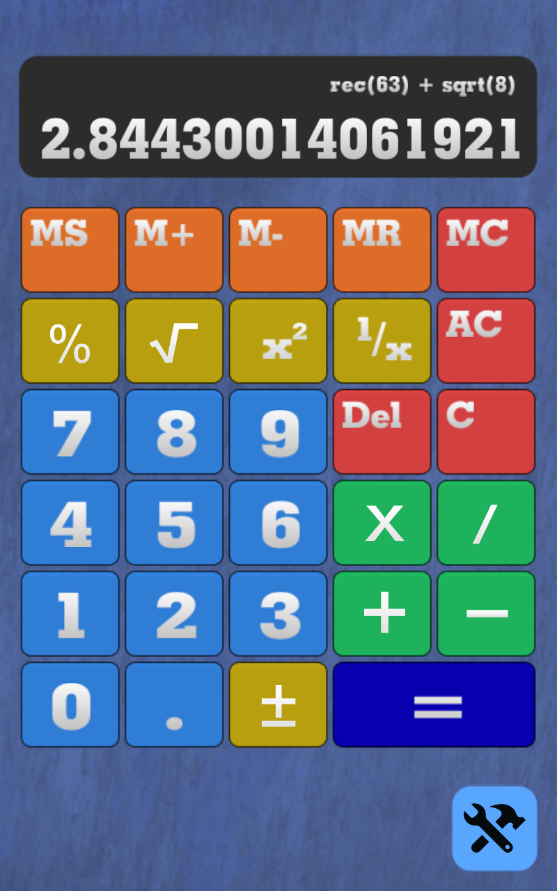 Purple Buttons - Little Calc - Calculator