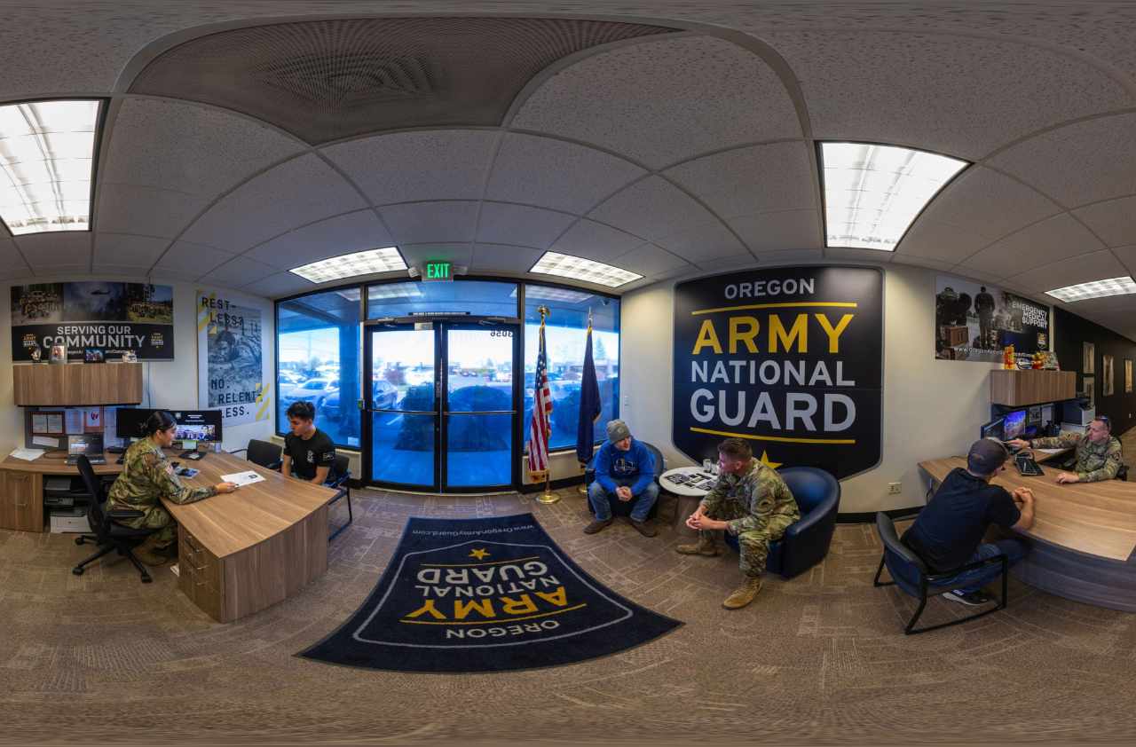 Experience Oregon Army National Guard in Virtual Reality.